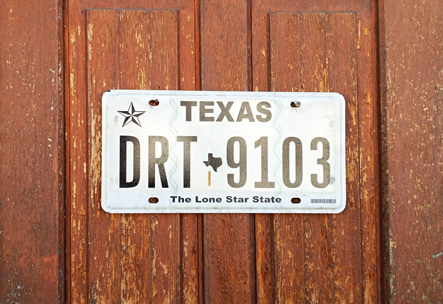 PLAQUE TEXAS