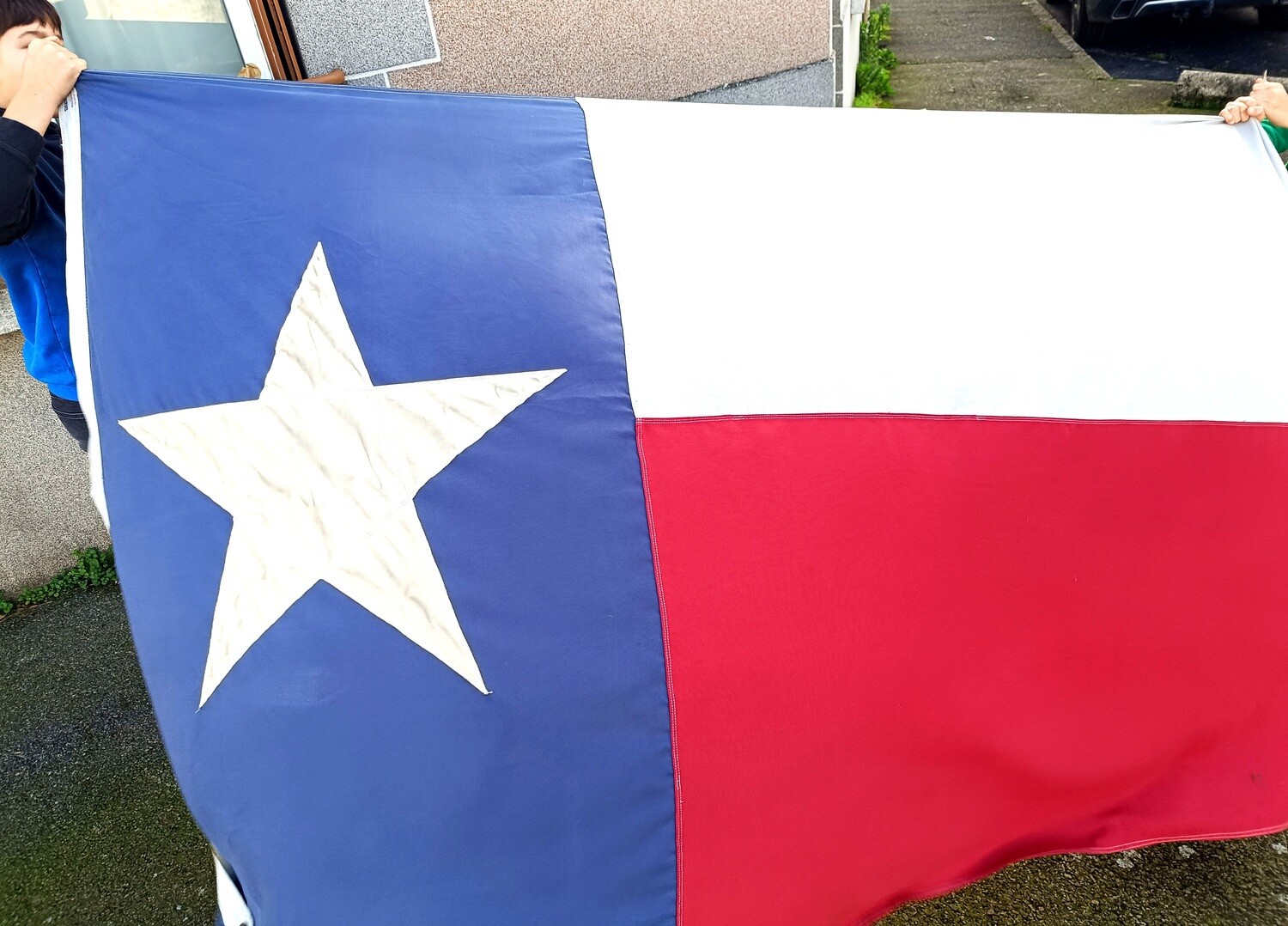 GRAND DRAPEAU AUTHENTIQUE DU TEXAS