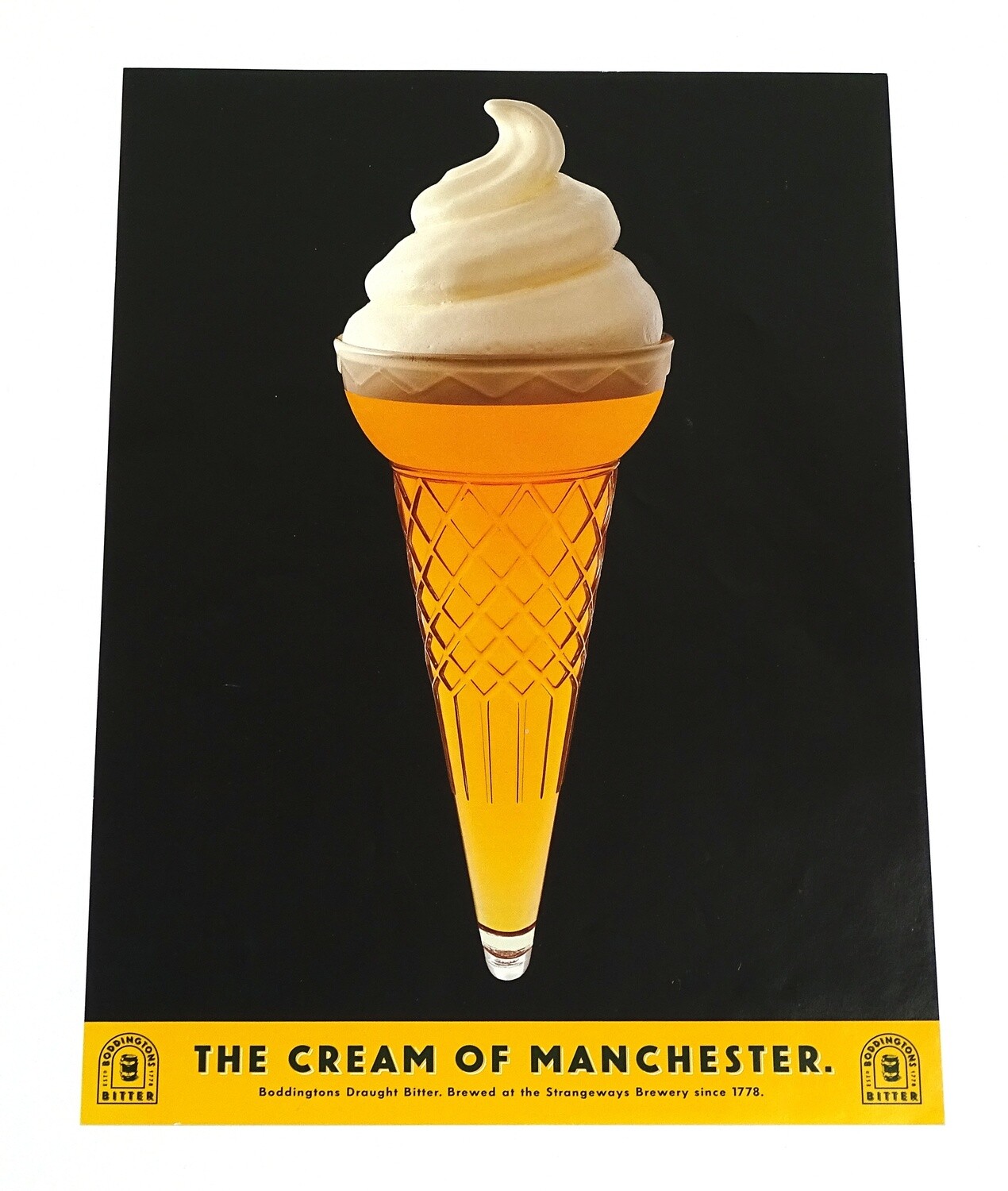 Boddingtons Draught Poster (1993)