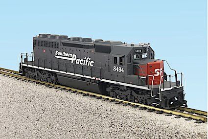 Southern Pacific, SD40-2 Diesel Locomotive, Gray/Red