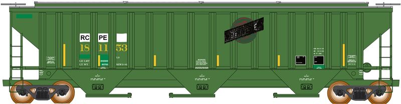 RCPE ex-CNW 4750 Covered Hopper