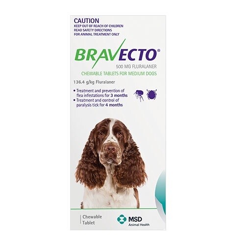 BRAVECTO CHEW GREEN (10-20KG)