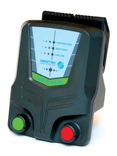 NEMTEK AGRI 10 SOLAR AND BATTERY ENERGIZER WITH SOLAR PANEL