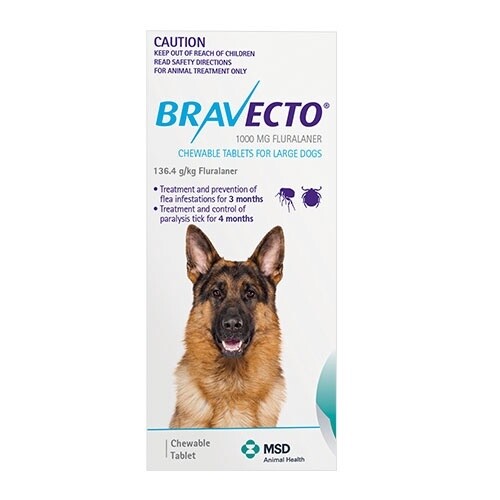 BRAVECTO CHEW BLUE (20-40KG)