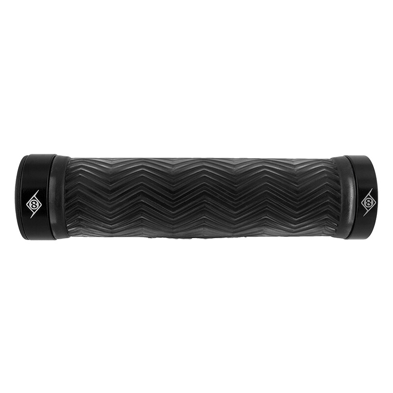 Origin 8 ZigZag Locking Grip Black