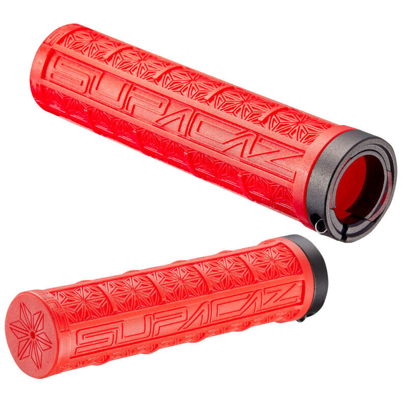 Supacaz Grizips Grips - Red