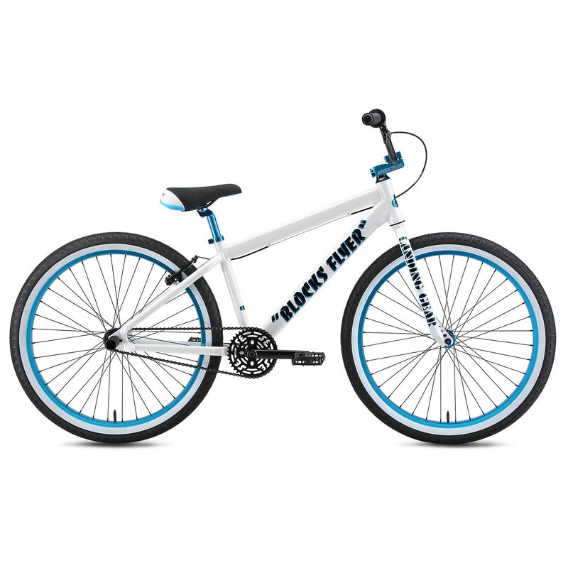 SE Blocks Flyer 26" White/Blue
