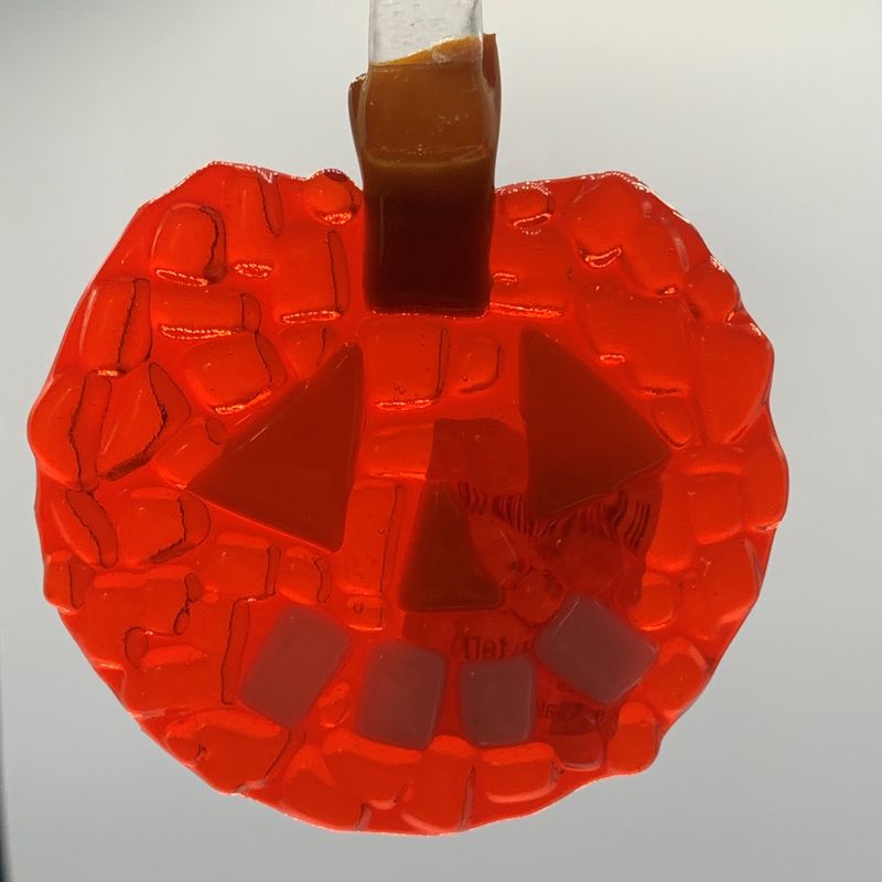 Steve Gall, Jack-o-lantern glass suncatcher