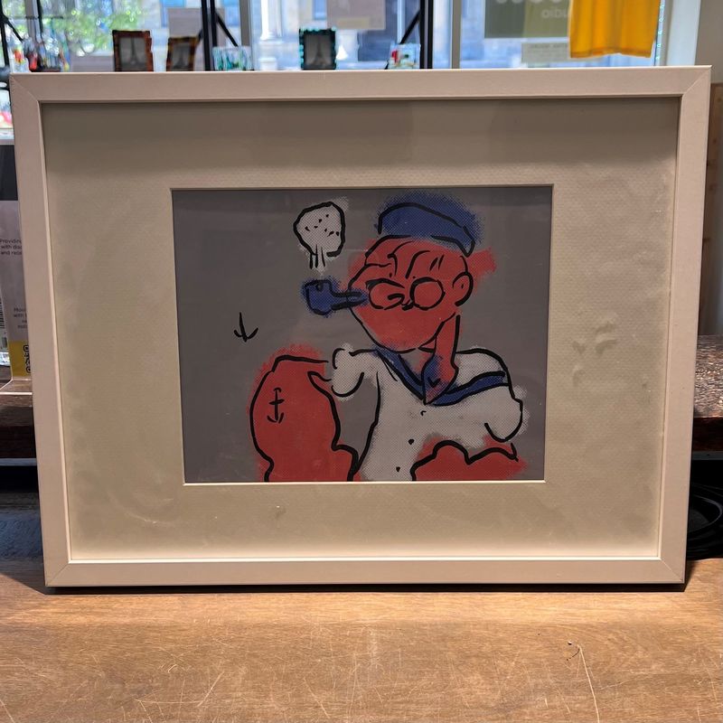 David Smyth, 'Popeye', Works on paper