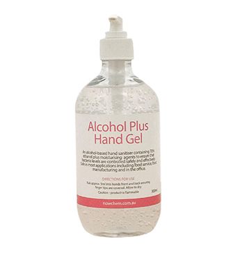Alcohol Plus Hand Gel x 6 500ml Pumps (Carton)