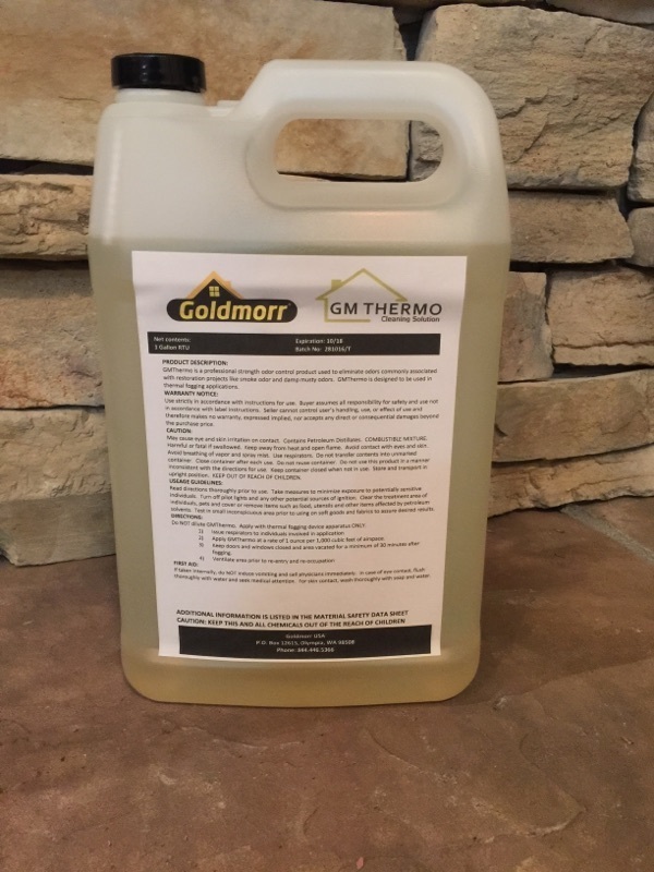 GM Thermo hot fogging agent - 1 GL RTU - covers approximately 128,000 ...