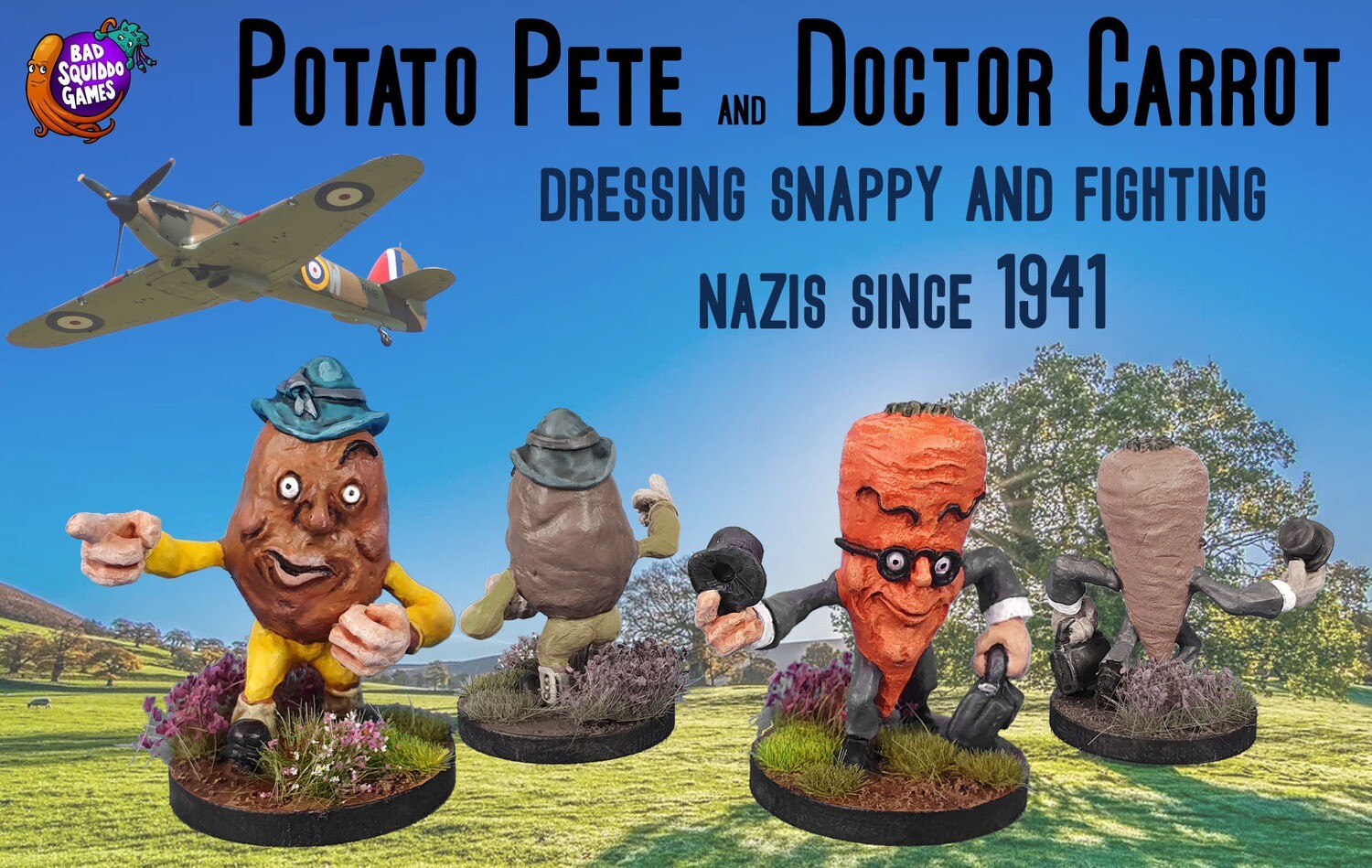 Potato Pete and Dr. Carrot | WW2Talk