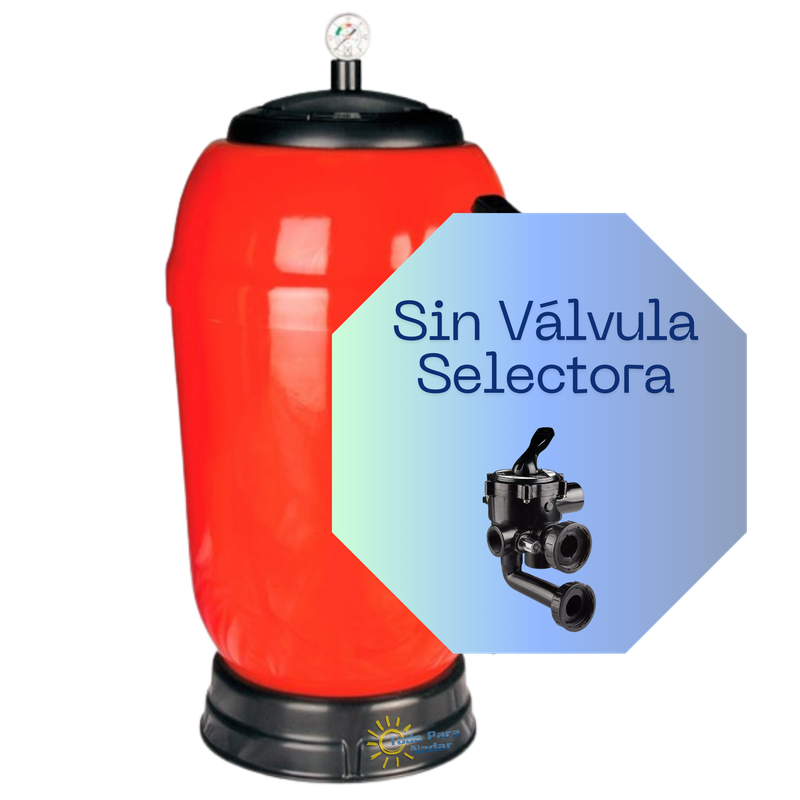 AstralPool Filtro Laminado RapidPool Sin Válvula Selectora