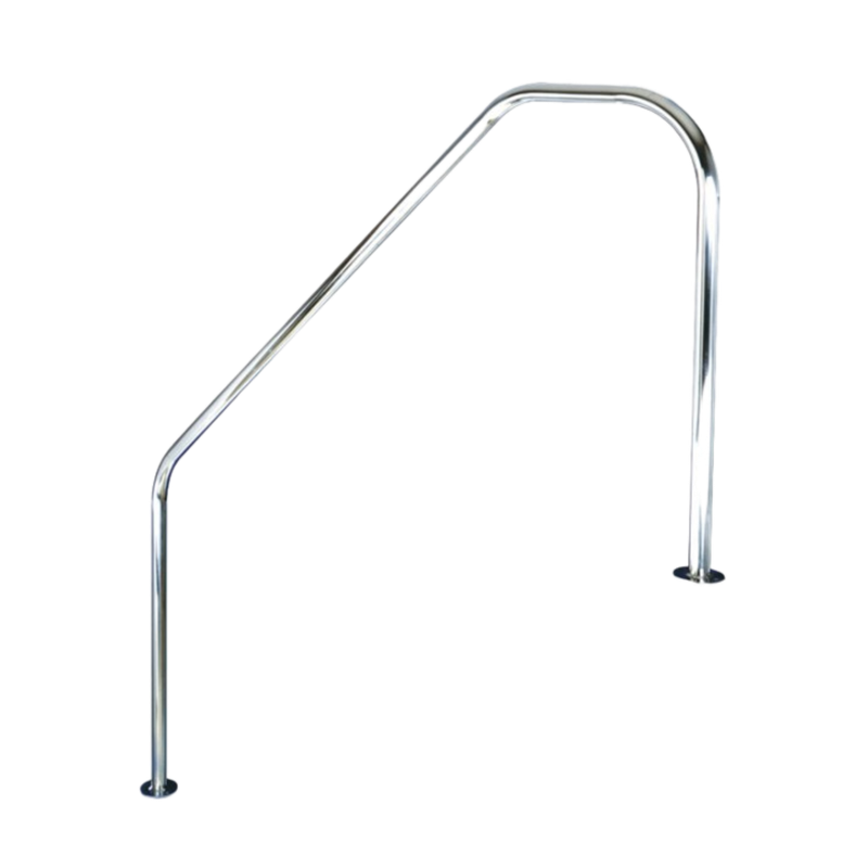 Flexinox Barandilla Exterior de 3 curvas Pletina Soldada 1829mm