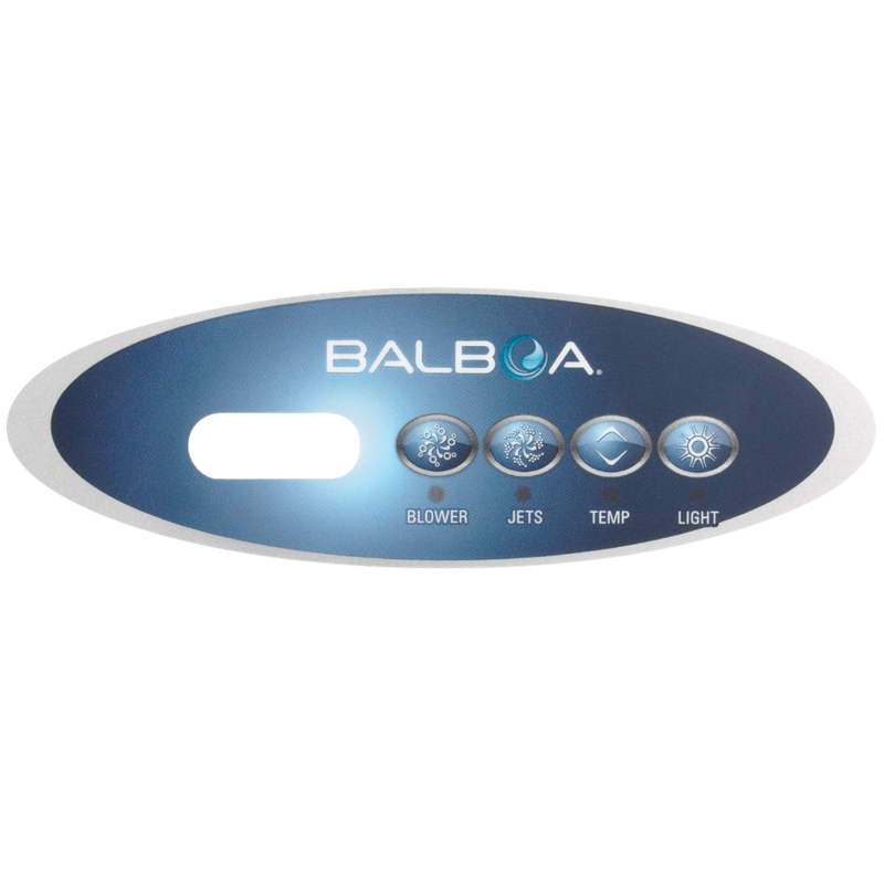 Balboa Etiqueta de Recubrimiento Panel de Control Spa VL240