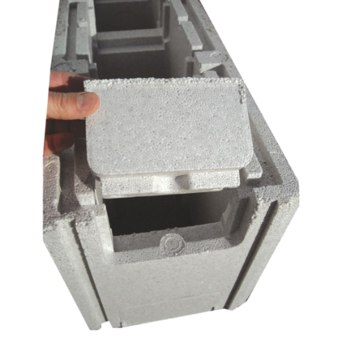 Solidbric Tapa Lateral Doble para Bloques EPS