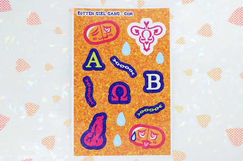 OMEGAVERSE STICKER SHEET