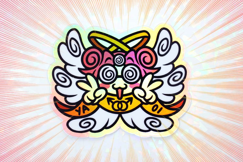 BIBLICALLY ACCURATE FUJOSHI STICKER