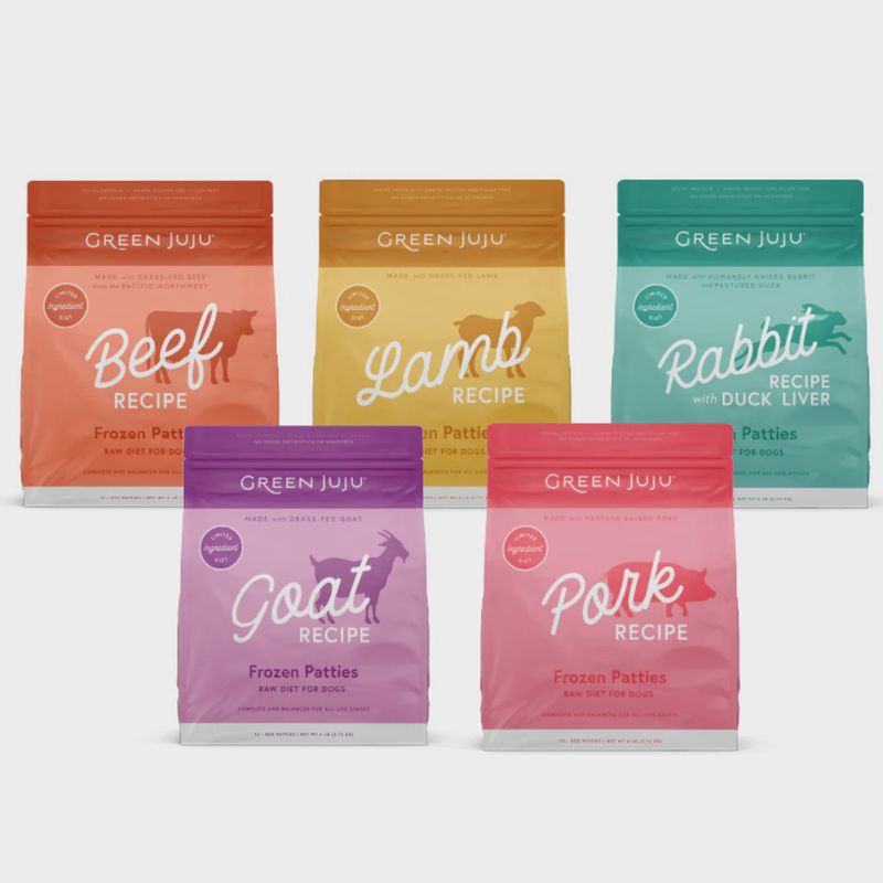 Green Juju Frozen Raw Sliders, 3lb