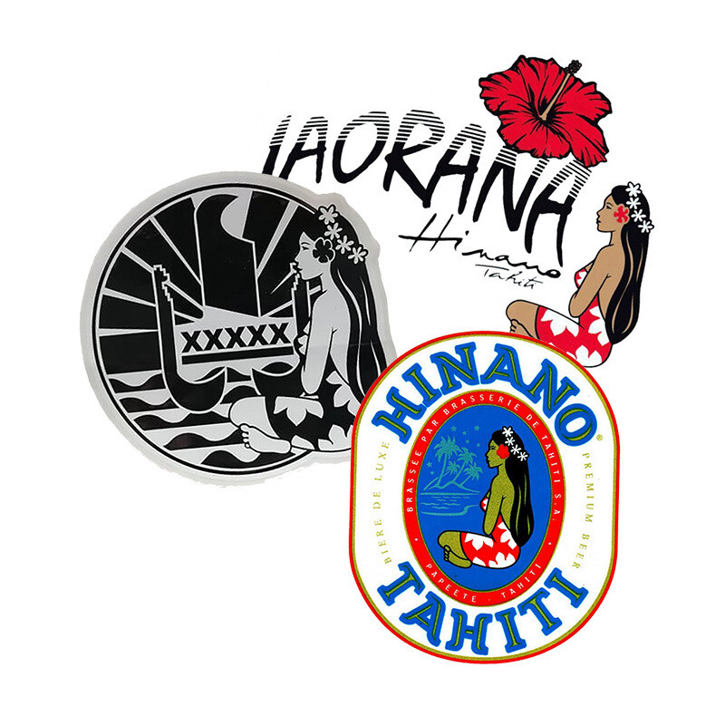 Stickers from Tahiti and French Polynesia