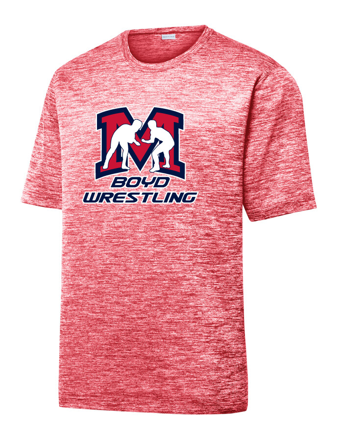 Boyd Wrestling - Big M - Electric Dri-Fit Short Sleeve