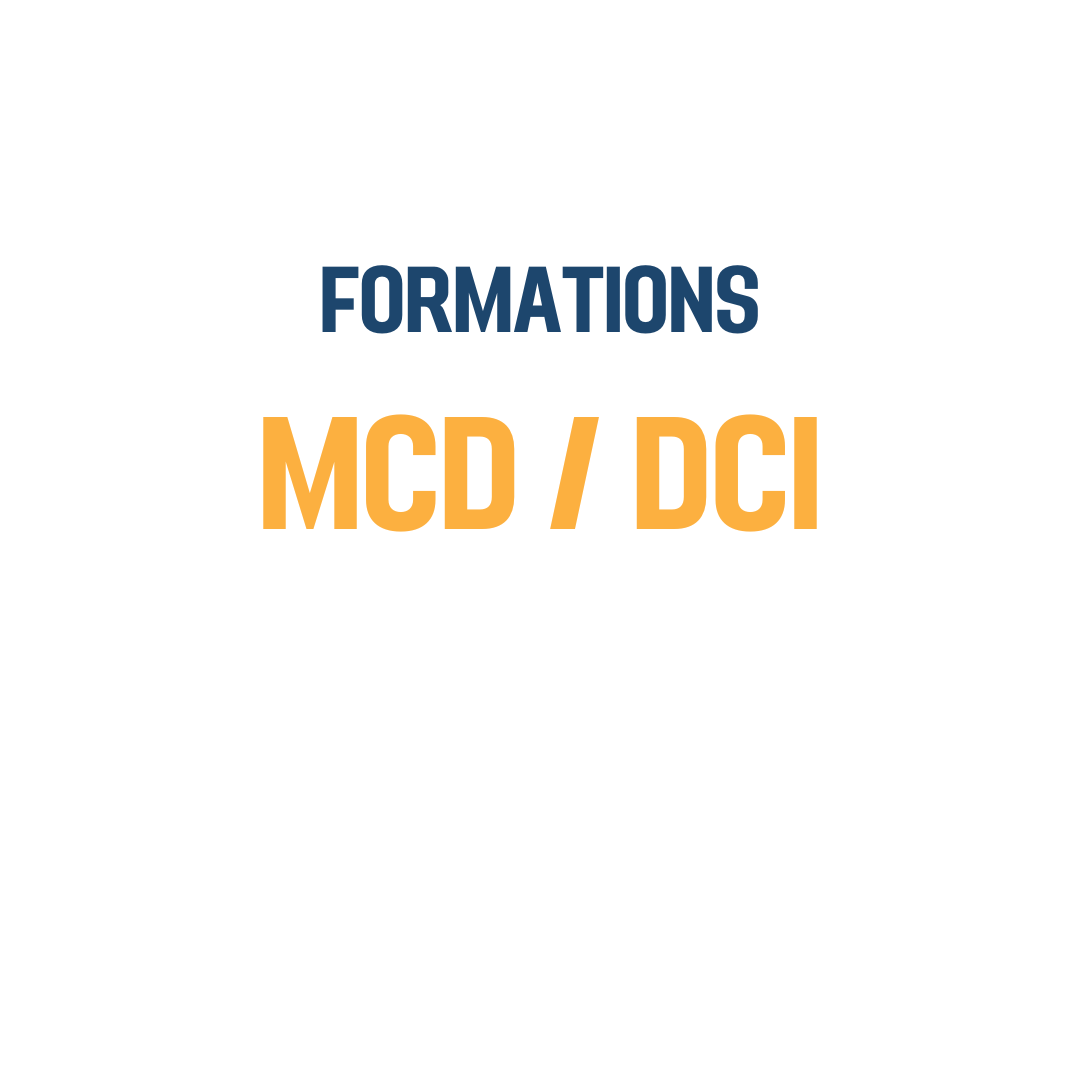 Formations MCD/DCI