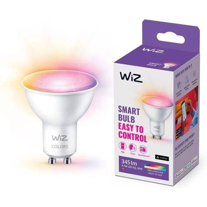Wiz connect Spot Wi-Fi BLE 50W GU10 922-65 RGB 1PF/6