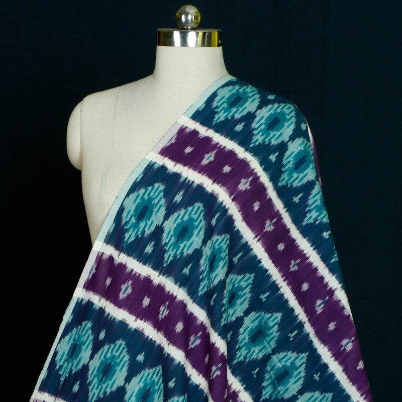 Pochampally Woven Ikat Handloom Cotton per metre