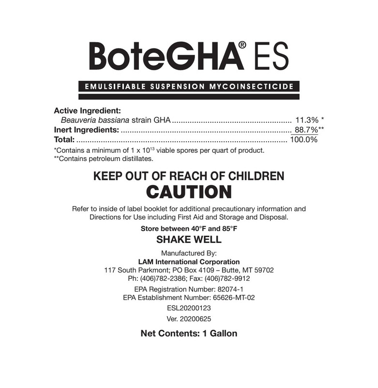 BoteGHA Biological Fungicide