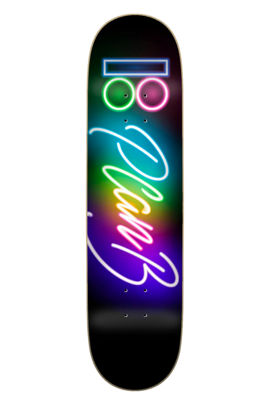 PLAN B NEON LOGO 8.375" DECK