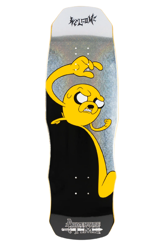 ADVENTURE TIME X WELCOME JAKE ON DARK LORD 9.75" DECK