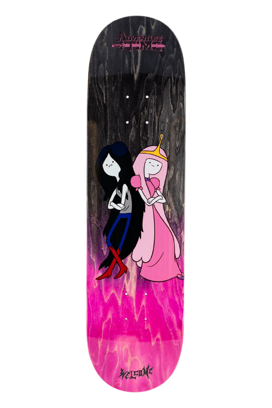 ADVENTURE TIME X WELCOME PRINCESS POWER ON POPSICLE 8.25" DECK
