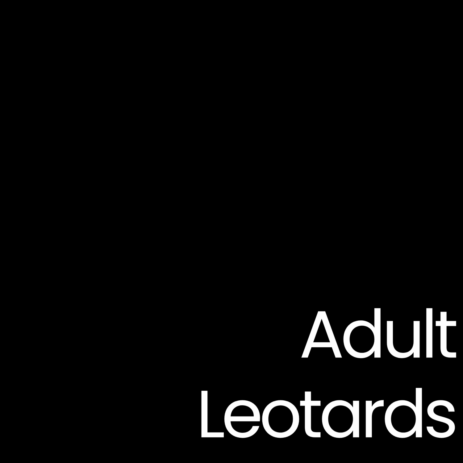 Adult Leotards Dance Etc Store