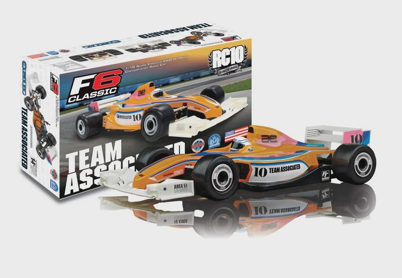 Team Associated RC10F6 1/10 Competition F1 Chassis Kit (Legacy Edition)