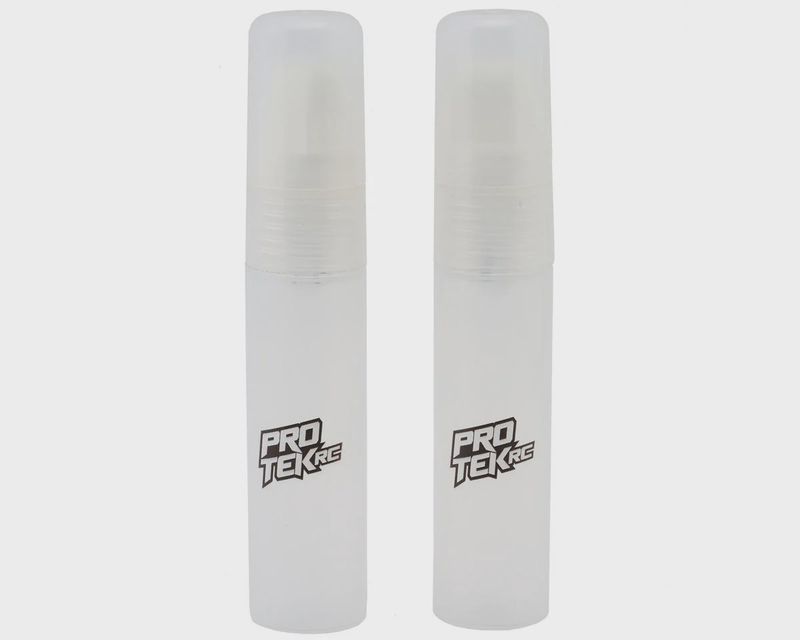 ProTek RC Traction Compound Bottle (2)(40ml) (Empty) w/Foam Applicator Tip