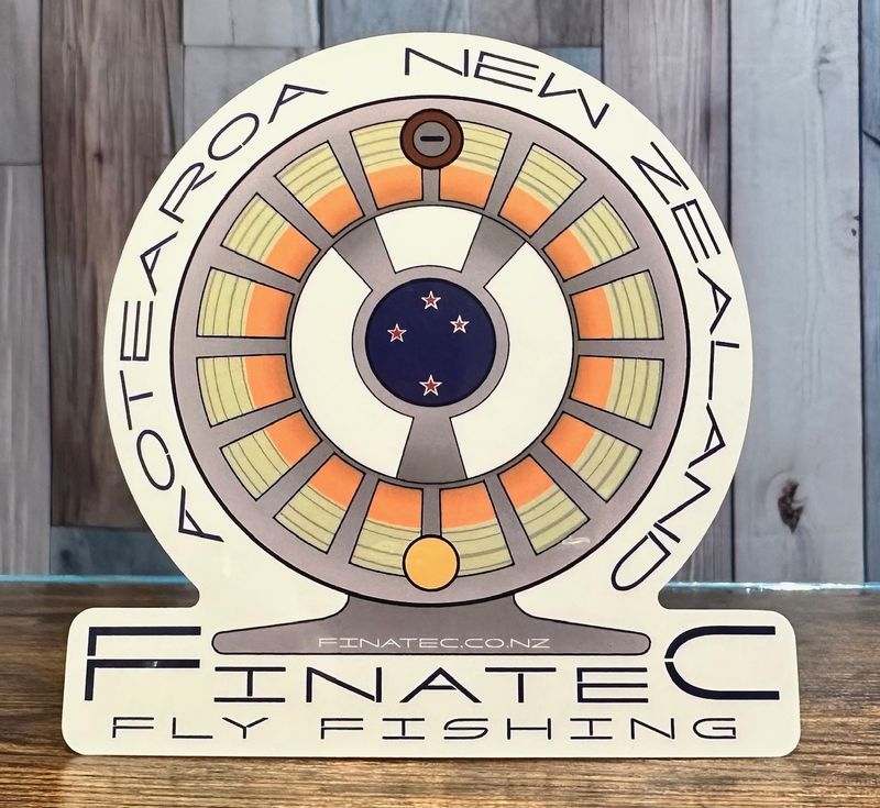 Finatec Fly Reel Sticker