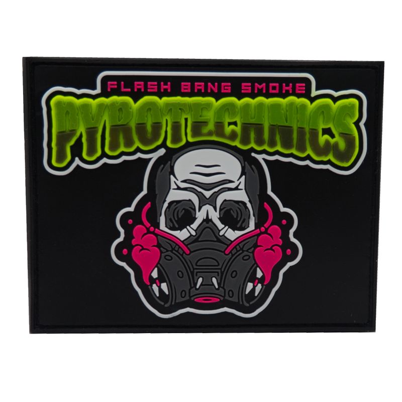 Pyrotechnics Gas Mask Patch