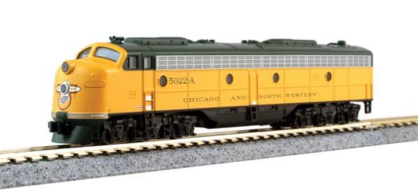 N Scale CNW "400" EMD E8A and 5-Car Train-Only Set