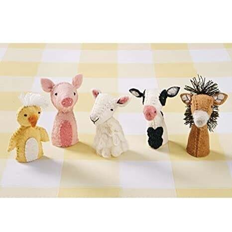 Barnyard Finger Puppets, Set of 5