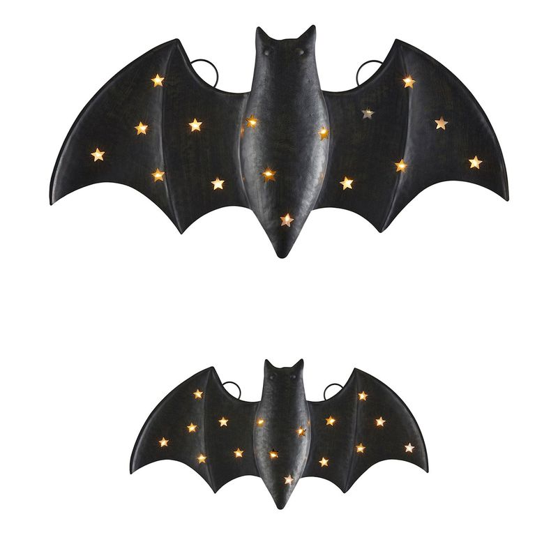 SMALL LED BAT DECOR