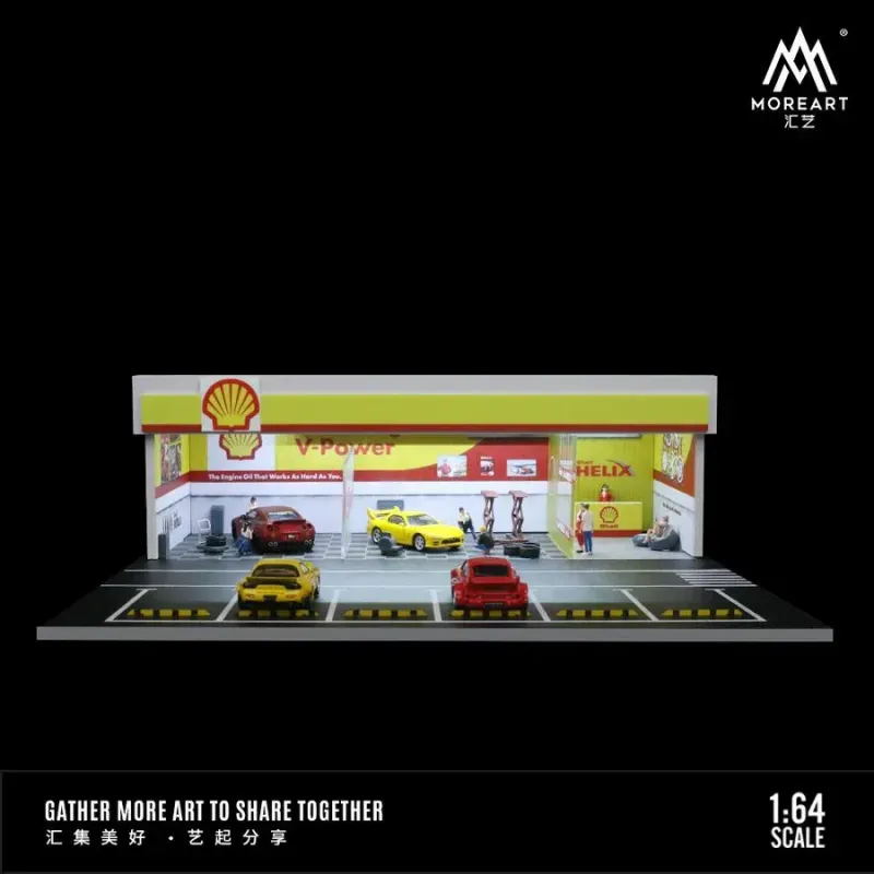 MoreArt 1:64 Shell Assembly and Modification Shop MO936103