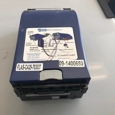 Cash Code One Bill Validators