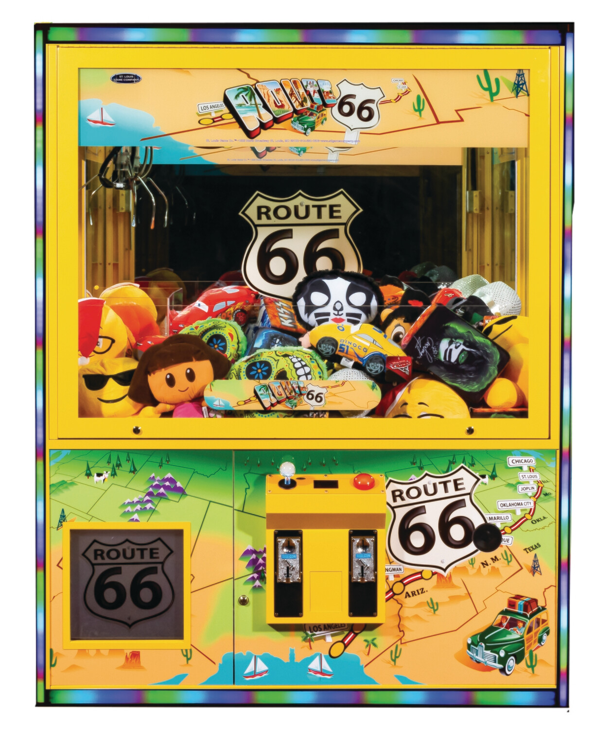 57” Standard Route 66 Crane (Black Or Yellow) | S&B Candy & Toy Co-St ...