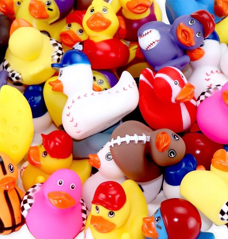 2.5” Sports Duck Mix | S&B Candy & Toy Co-St. Louis Game Co.