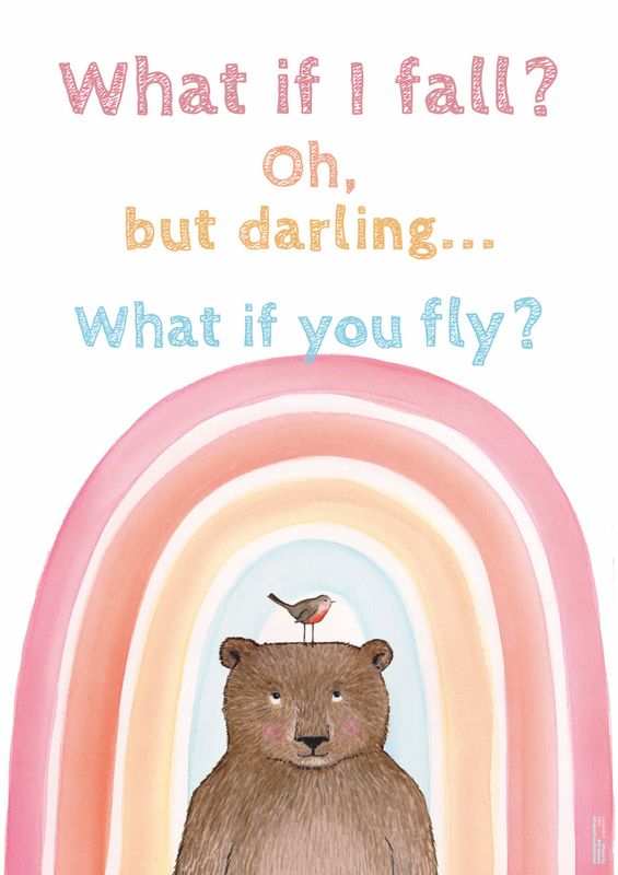 What if you fly? Poster A3