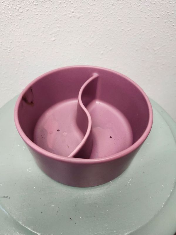 DIVIDED BOWL 6" - PURPLE