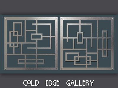 Squared 2 Small Artwork Design - Cold Edge Gallery