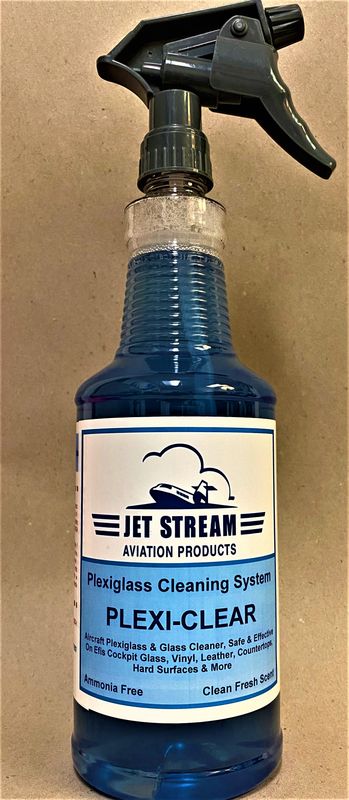 Plexi-Clear Liquid Spray With Trigger Sprayer 1 Quart