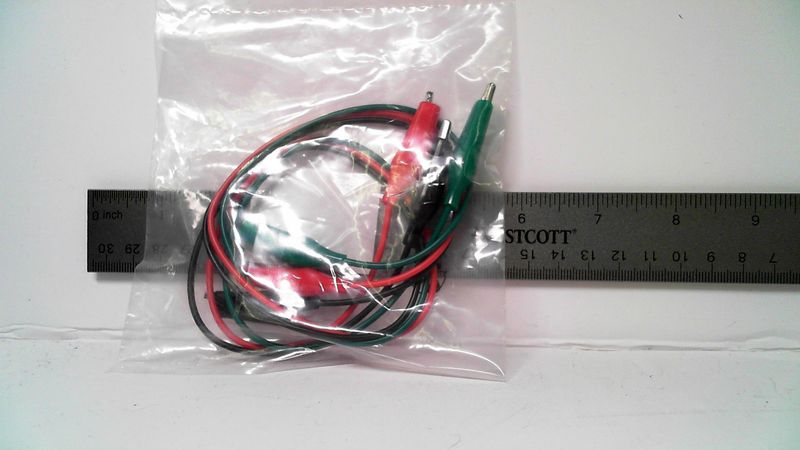 Wiring - Alligator Clip to Alligator Clip - 3pcs