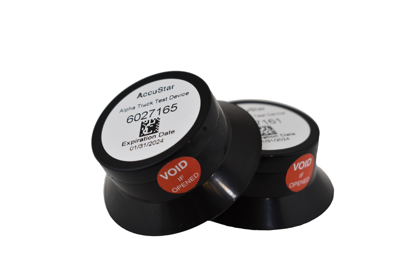 Long Term Double Pack Radon Tests - Alpha Track